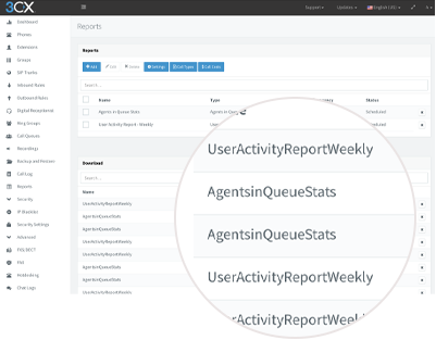 Monitor your agents' performance with 3CX's Call Reporting